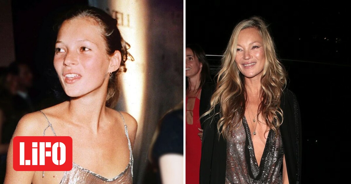 Blast from the past: Η Κέιτ Μος με διάφανο φόρεμα και γυμνό στήθος (μας) γύρισε πίσω στα '90s | LiFO